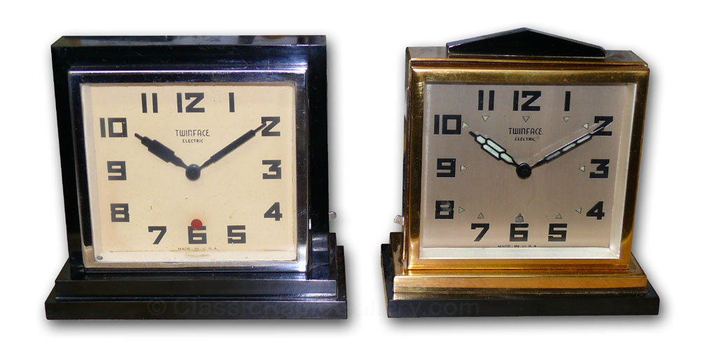 Twin Face clocks