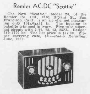 Remler model 26 radio