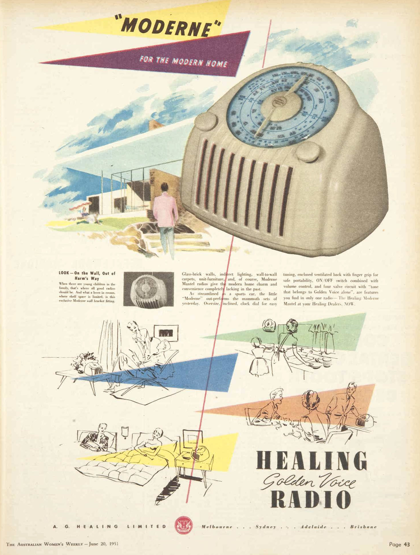 Healing 403E Moderne