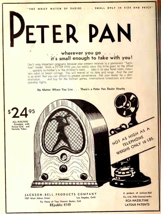 Shelley Radio Company, Kompak 5, Los Angeles, CA